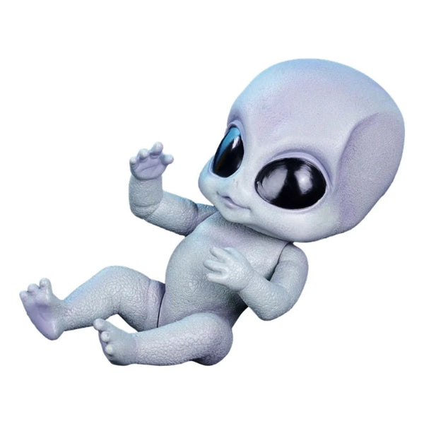 Christmas Life Like Alien Baby Doll Reborn Grey UFO Space Toy Black ...