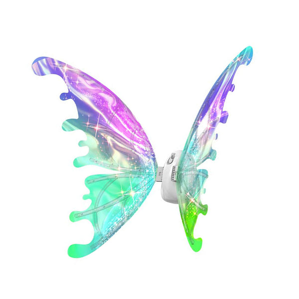 Halloween LED Fairy Wings Flapping Moving Butterfly Fair Festival ...