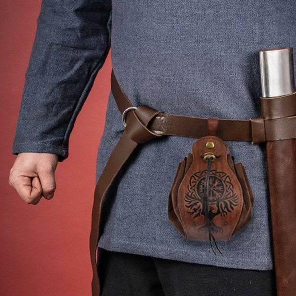 Medieval Money Pouch Coin Bag Viking Waist Belt Purse Elf Renaissance ...
